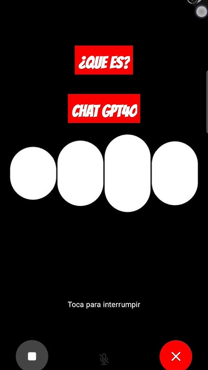 ¿Qué es chat gpt4o? 🤯| POR CHAT GPT4o | Inteligencia artificial |🤖 - YouTube