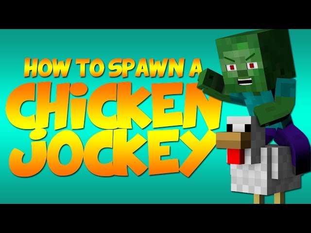 Minecraft Baby Zombie Riding A Chicken
