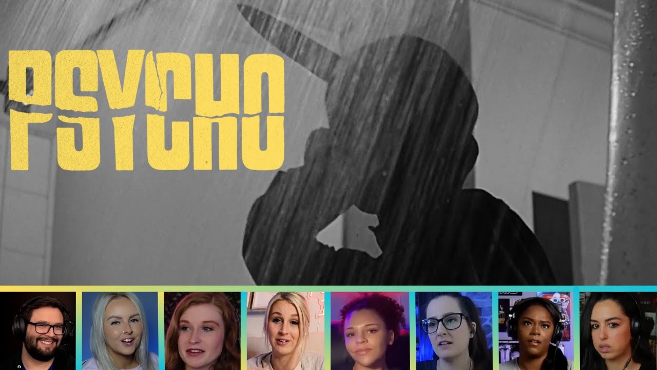 Reactors Reacting to the SHOWER STABBING SCENE | PSYCHO (1960) - YouTube