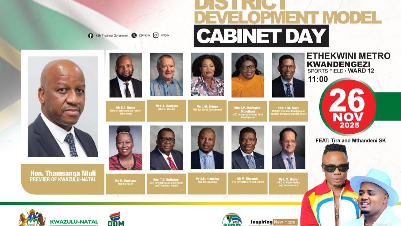 DISTRICT DEVELOPMENT MODEL_CABINET DAY @ ETHEKWINI METRO KWANDENGEZI ...