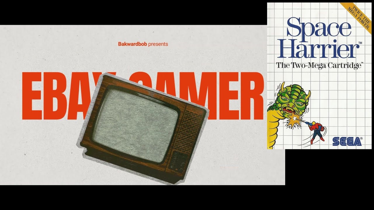 Sega Master System Space Harrier Ebay Gamer - YouTube
