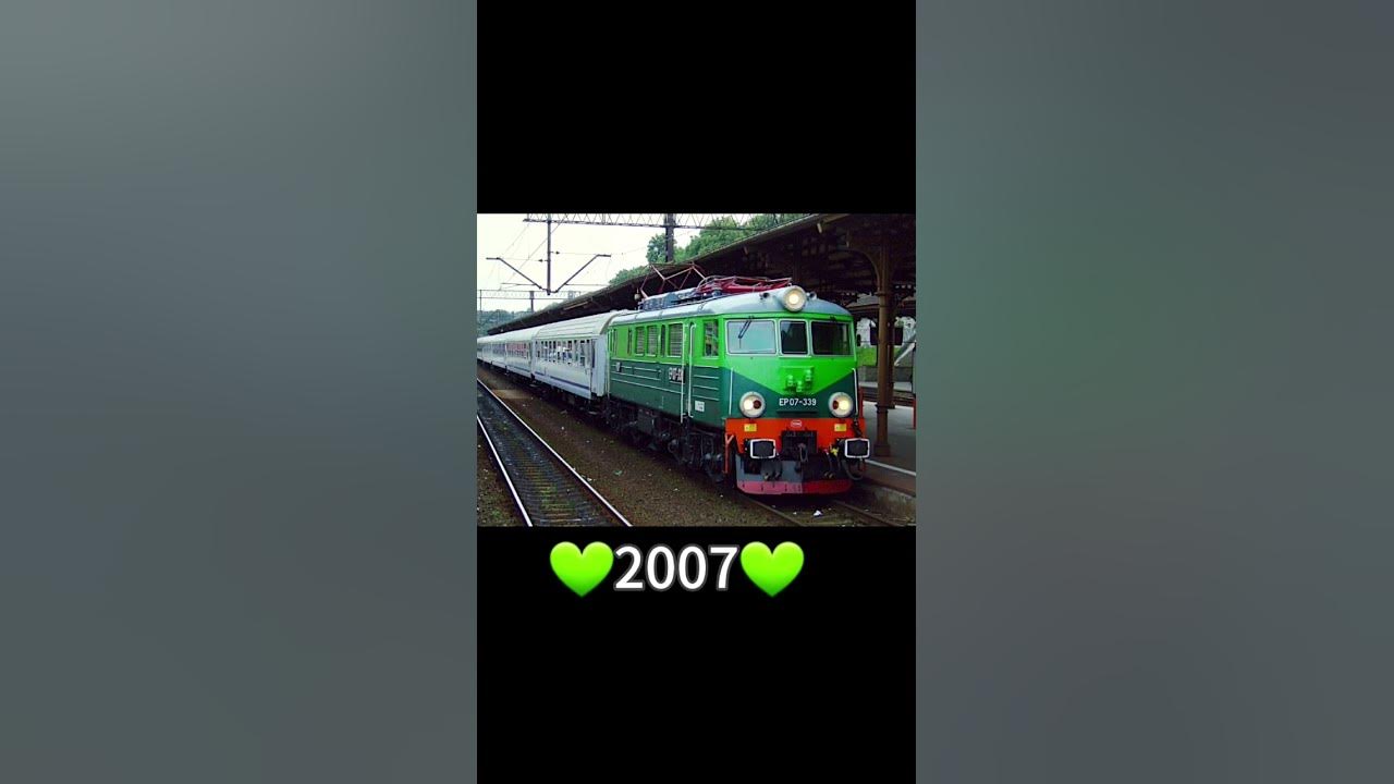 EP07-339 #pkp #train #kolej #kolejewielkopolskie #automobile - YouTube