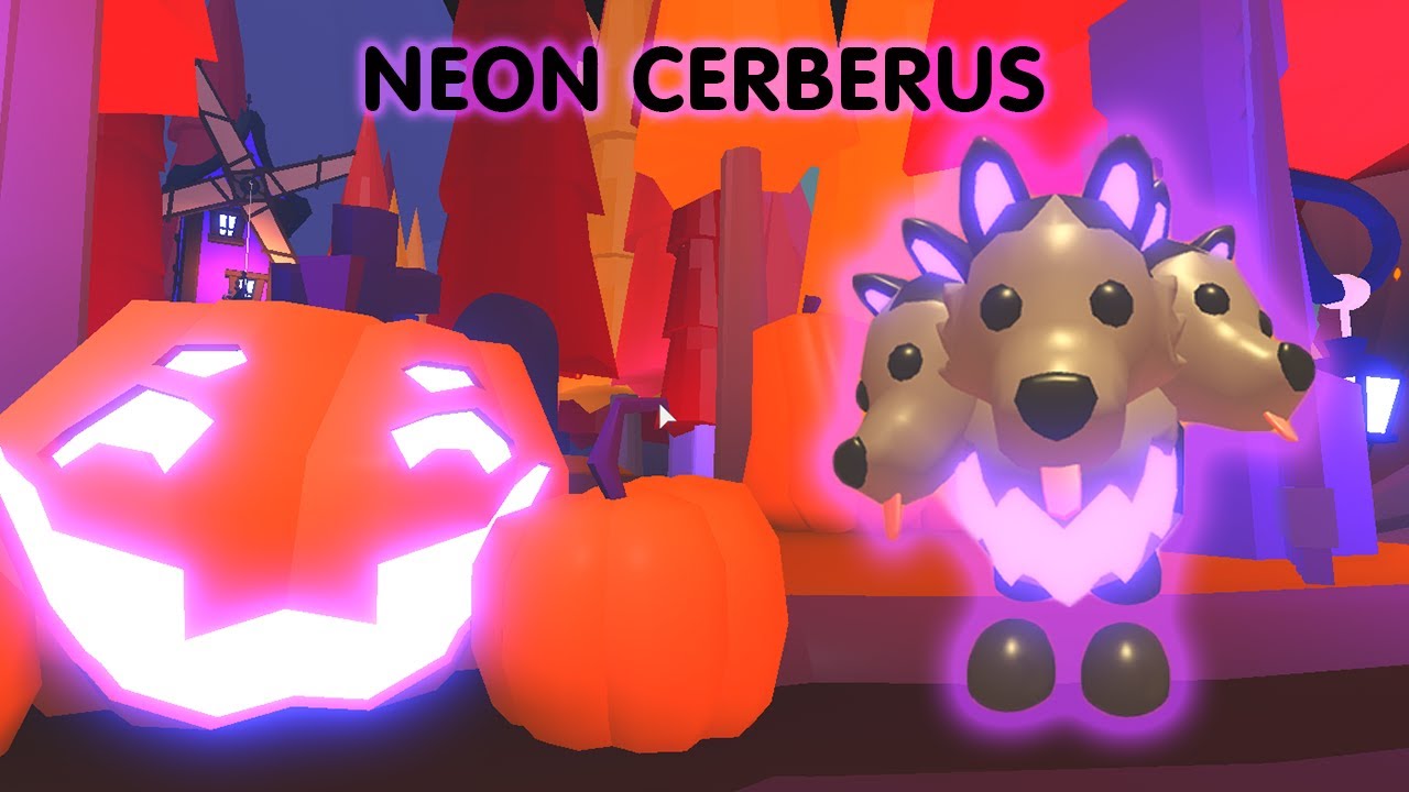 I MADE A NEON CERBERUS IN ADOPT ME !!! - YouTube