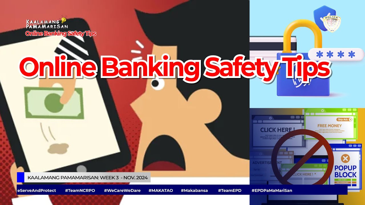 ONLINE BANKING SAFETY TIPS - KAALAMANG PAMAMARISAN - YouTube
