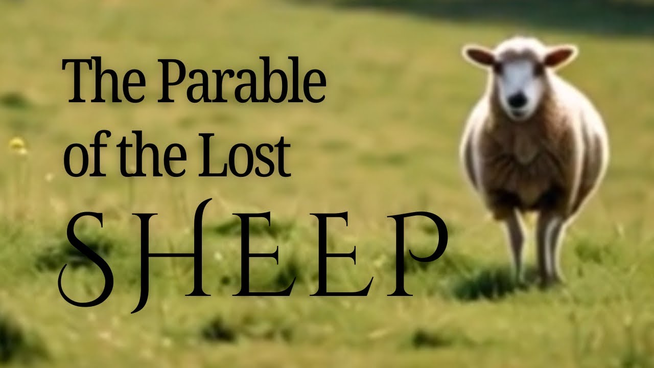 The Parable of the Lost Sheep (Luke 15:3-7) | AI-Bible Short / A Lesson ...