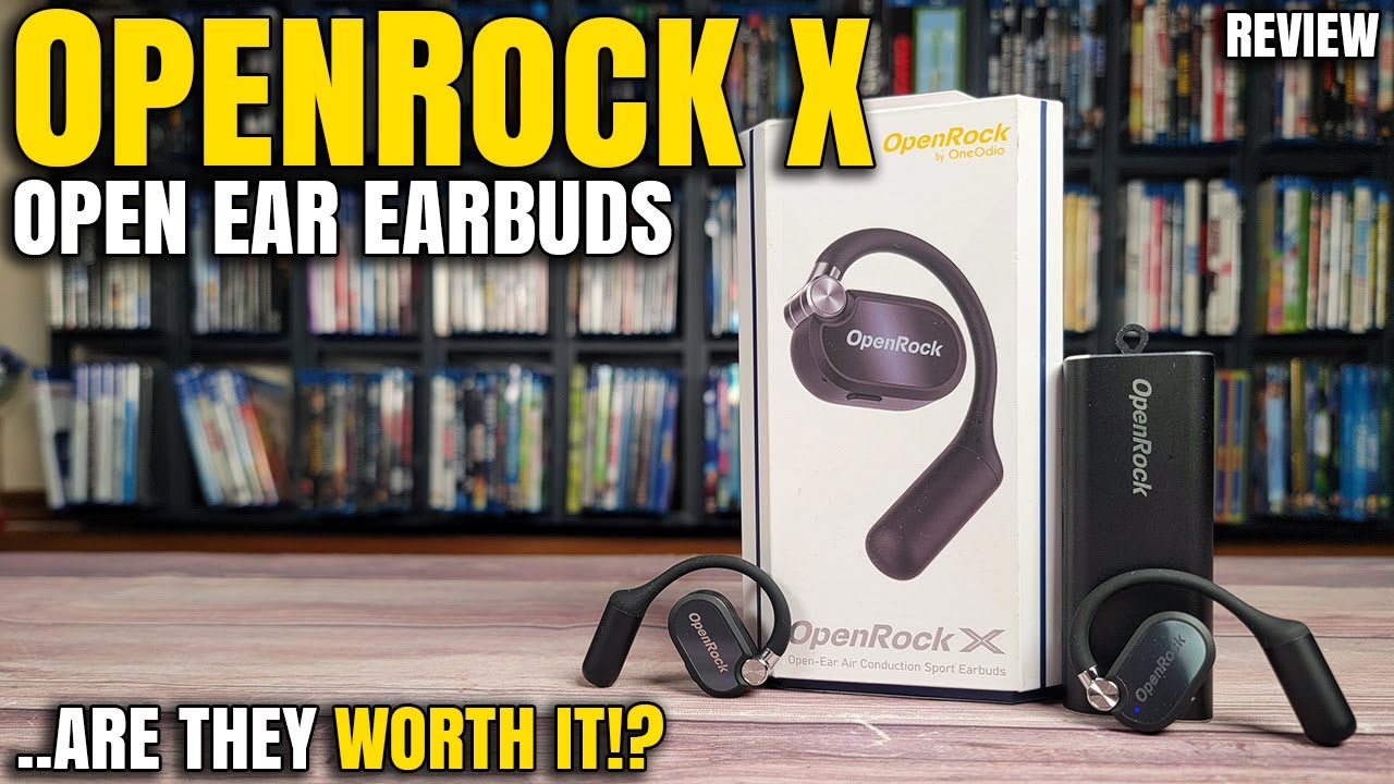 Are They Any Good!? | OpenRock X Open-Ear Air Conduction Sport Earbuds ...