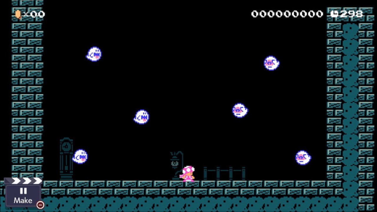 Super Mario Maker - SMB Ghost House (Orchestra) - YouTube