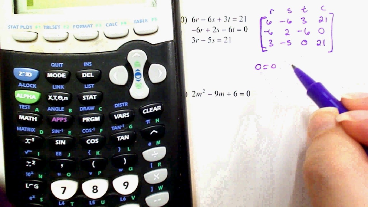 Fall Semester Test Review Algebra II Problems 9 - 16 - YouTube