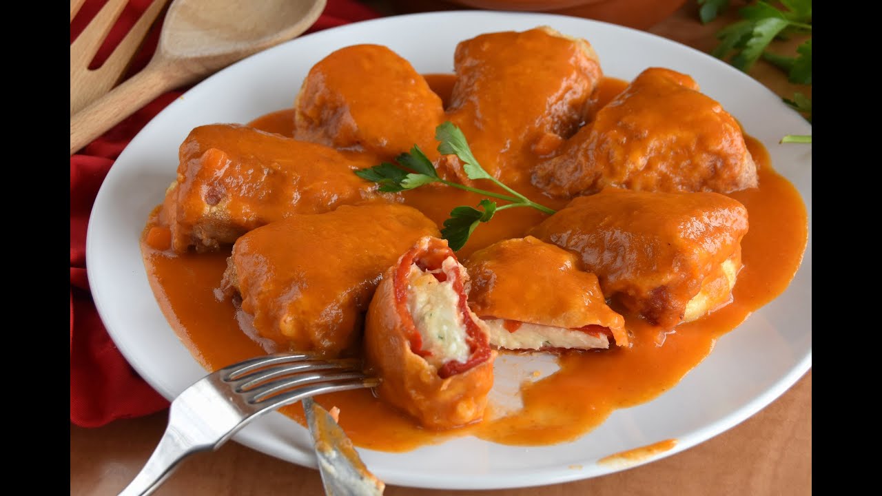 👌 Pimientos del piquillo rellenos de bacalao LA MEJOR RECETA, ESTÁN ...