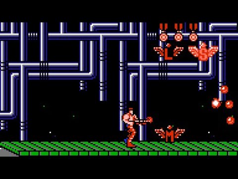 Contra Port Super NES Last Version + Secret Final - Full Gameplay 2 ...
