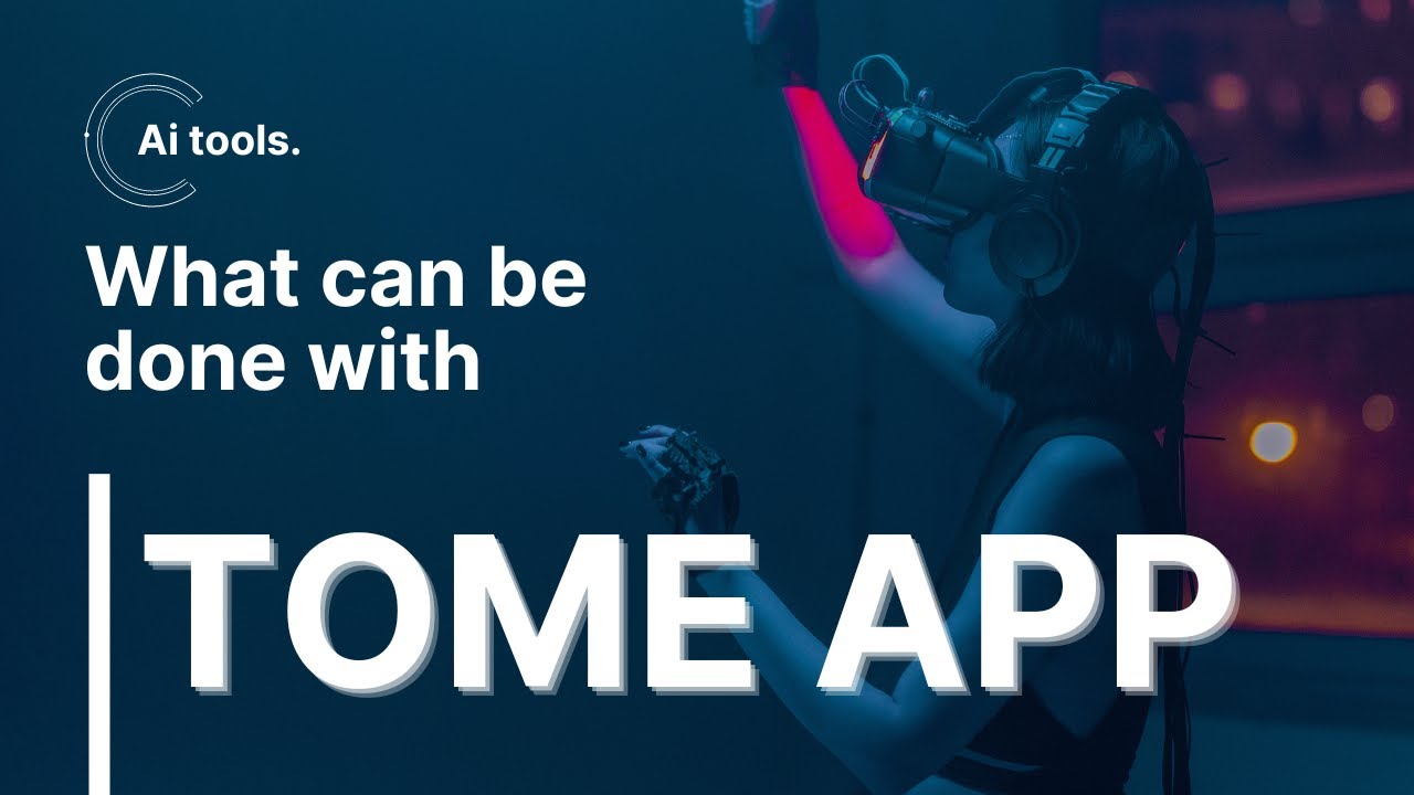 How To Use Tome AI Tool To Create Stunning Presentations. #latest # ...