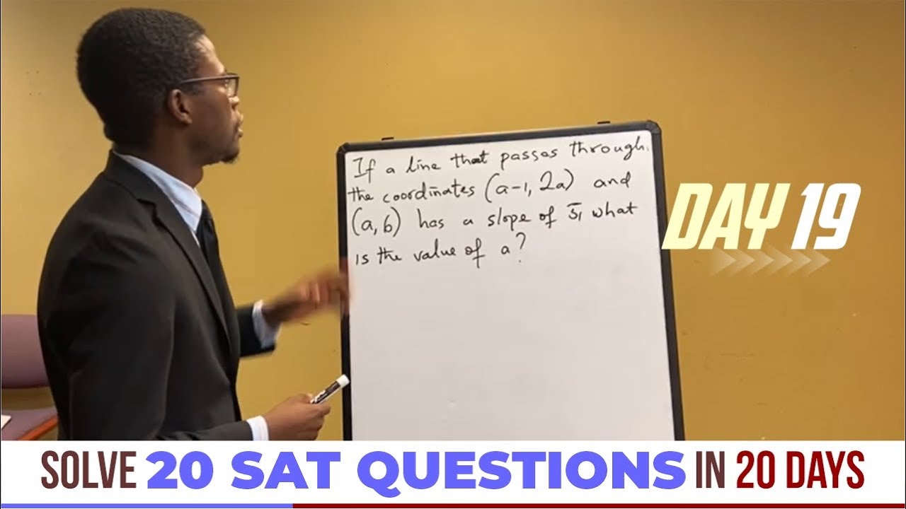 SAT Math: Solve 20 Questions in 20 Days (Day 19) - YouTube