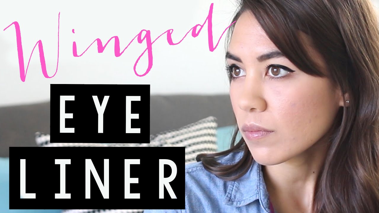 Winged Eye Liner | Amanda Faye - YouTube