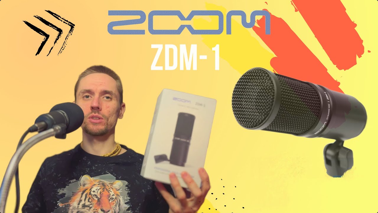 Микрофон ZOOM ZDM-1 Обзор - YouTube