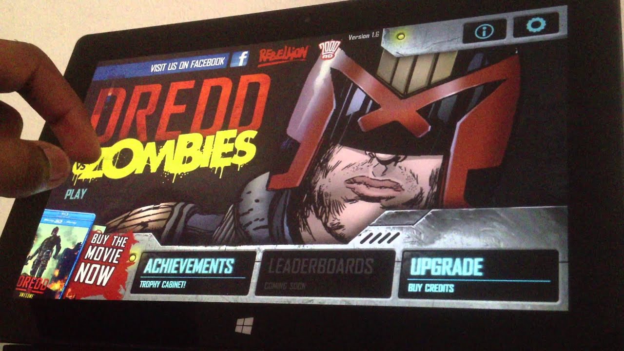 How To Hack Dredd vs Zombies on Surface RT - YouTube