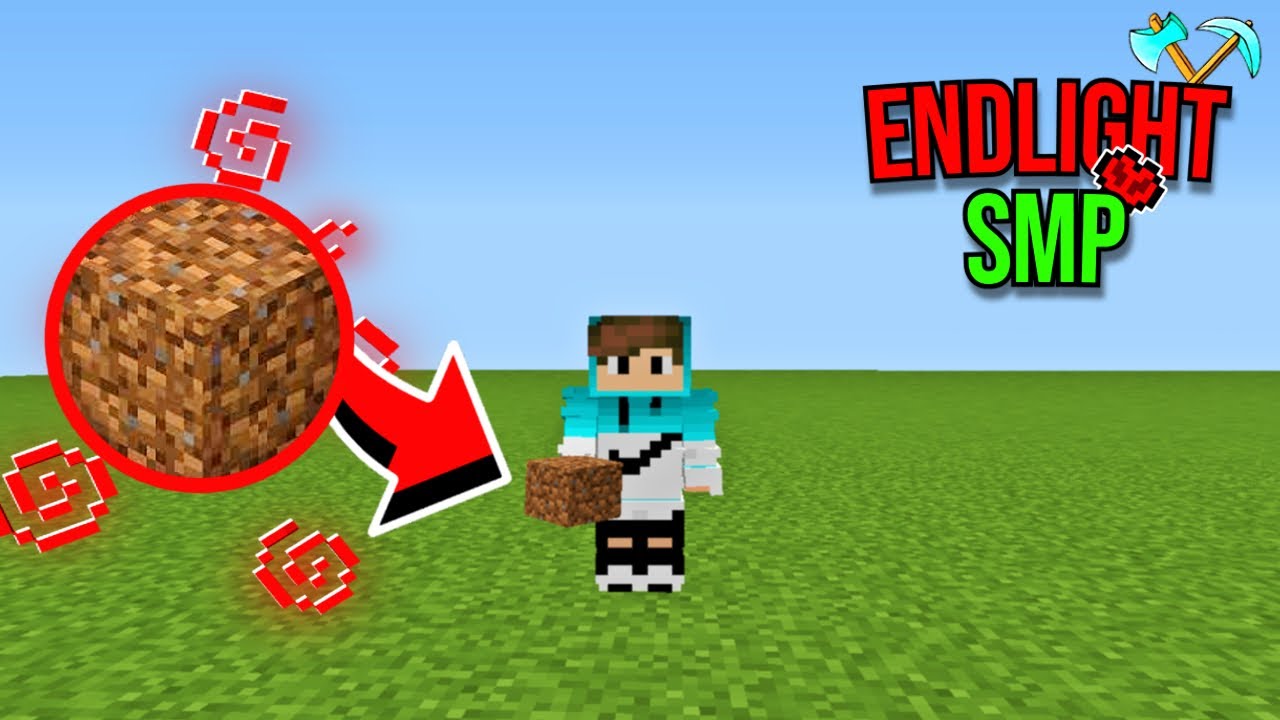 I Killed a Stacked Player Using Only Dirt In Endlight SMP - YouTube