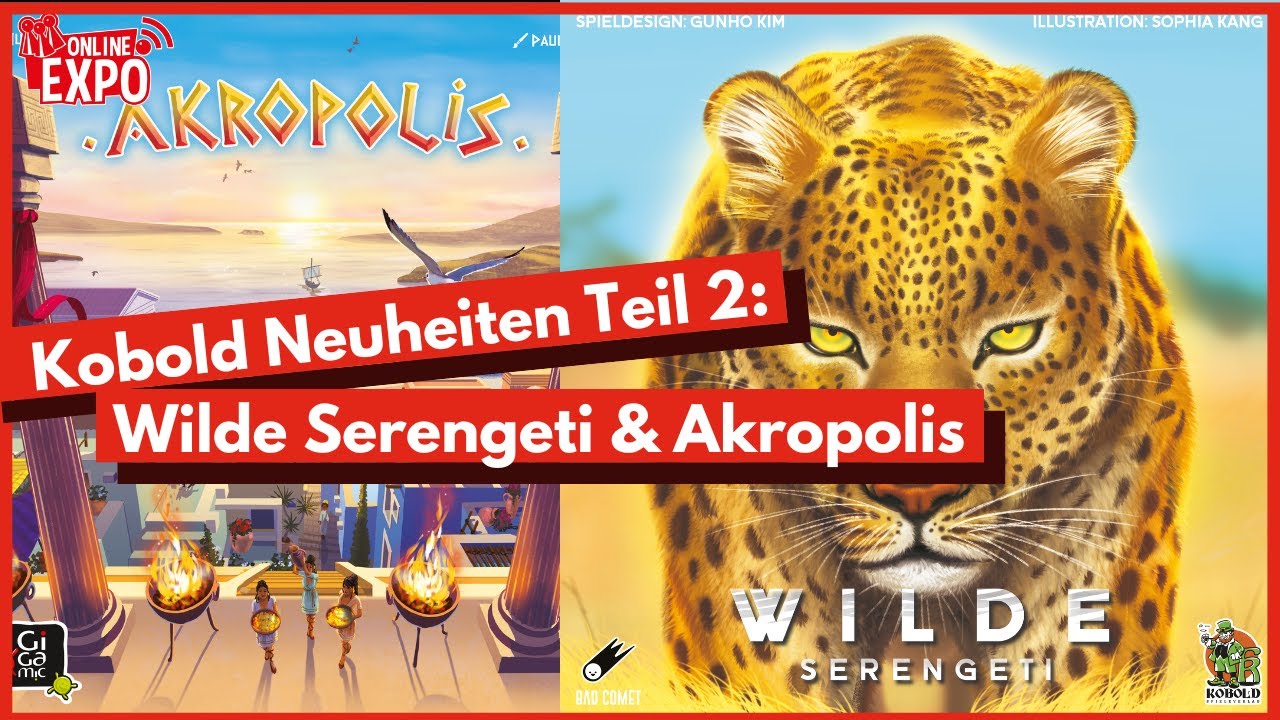 Neuheiten vom Kobold: Wilde Serengeti und Akropolis | Kurzvorstellung ...