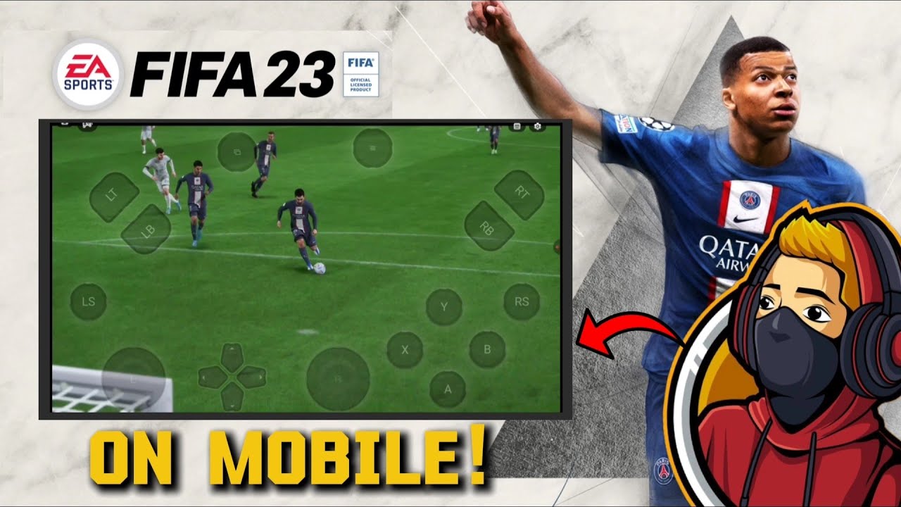 FIFA 23 Gameplay On Mobile 🤩 || 100% Real Gameplay Through Cloud Gaming ...