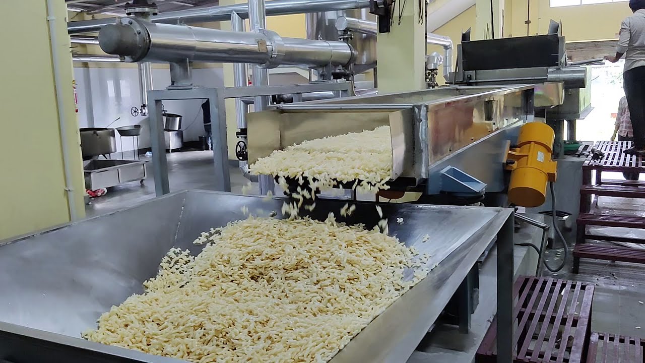 Fryums Production Line 200 Kg/Hr | Industrial Process of making Fryums ...