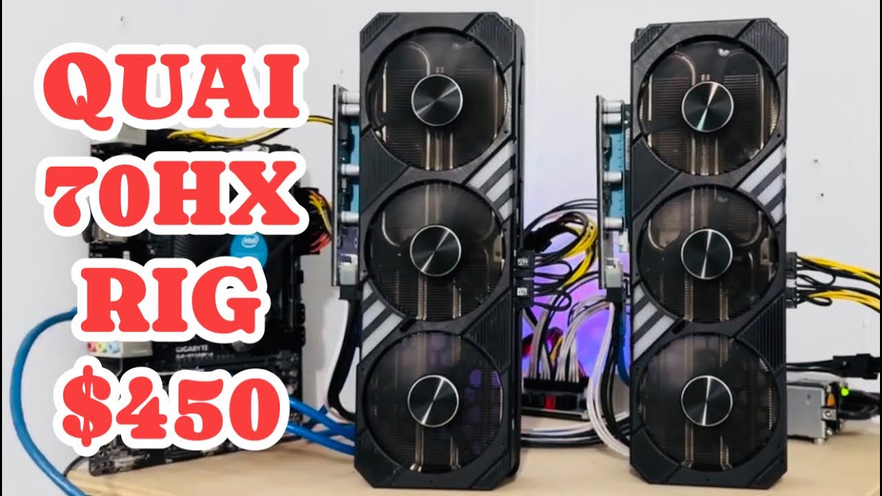 QUAI Network Mining With Nvidia CMP 70HX - YouTube