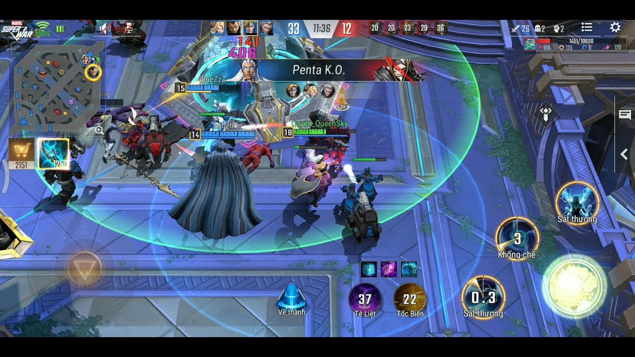 Marvel Super War | Storm vs Magneto - Pentakill cho dị nhân của X-Men ...