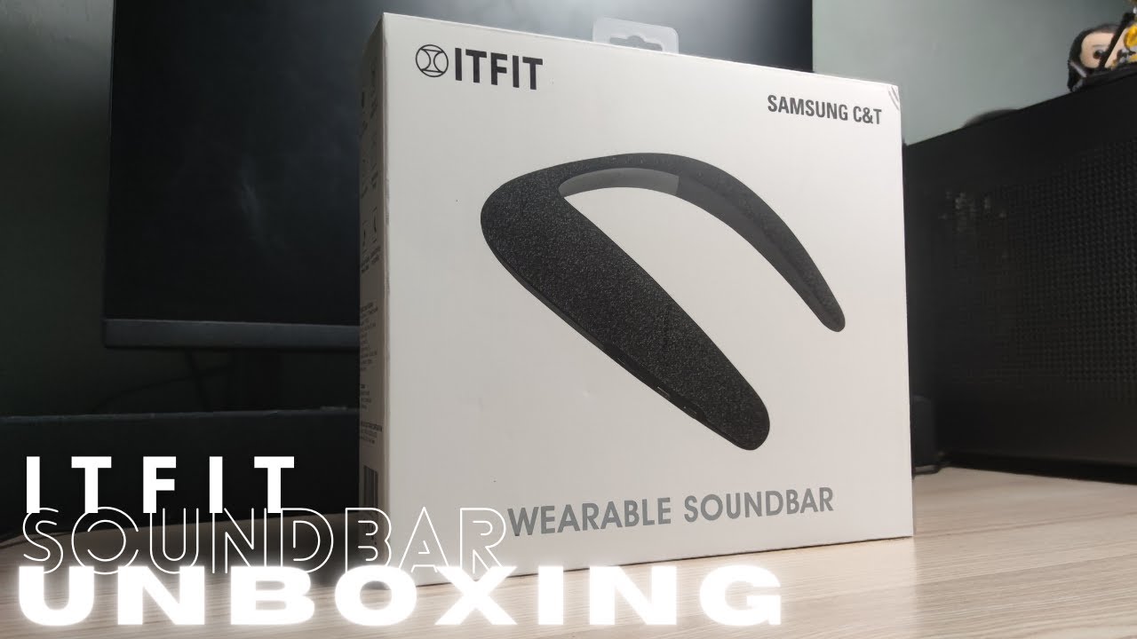 ITFIT Wearable Soundbar Unboxing - YouTube