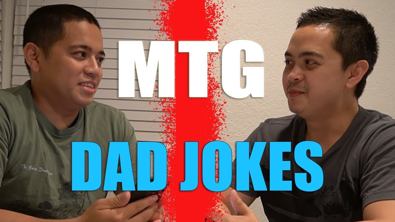 Magic the Gathering DAD JOKE Battle - YouTube