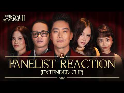PANELIST REACTION - EXTENDED CLIP | THE ROYAL ACADEMY SEASON 2 #theroyalacademy