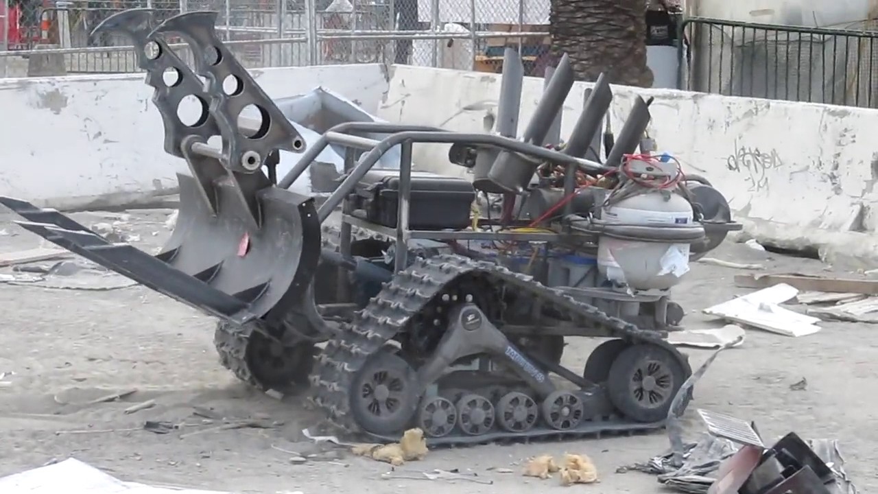 Killdozer at Maker Faire - YouTube