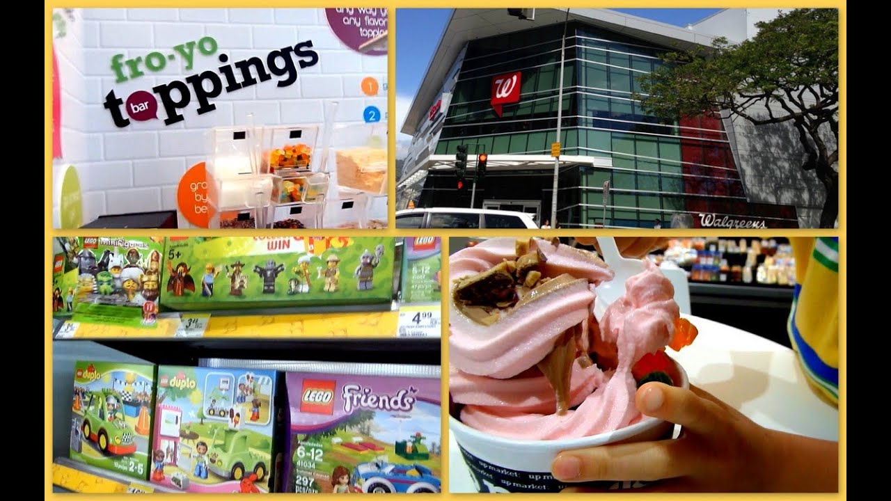 Walgreens Honolulu Flagship Store Tour || Dole Whip, Froyo, Lego ...