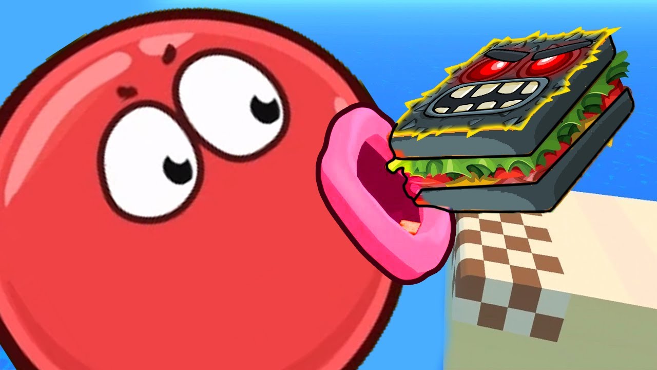 Red ball eating from the game Red Ball 4 mukbang animation #shorts ...