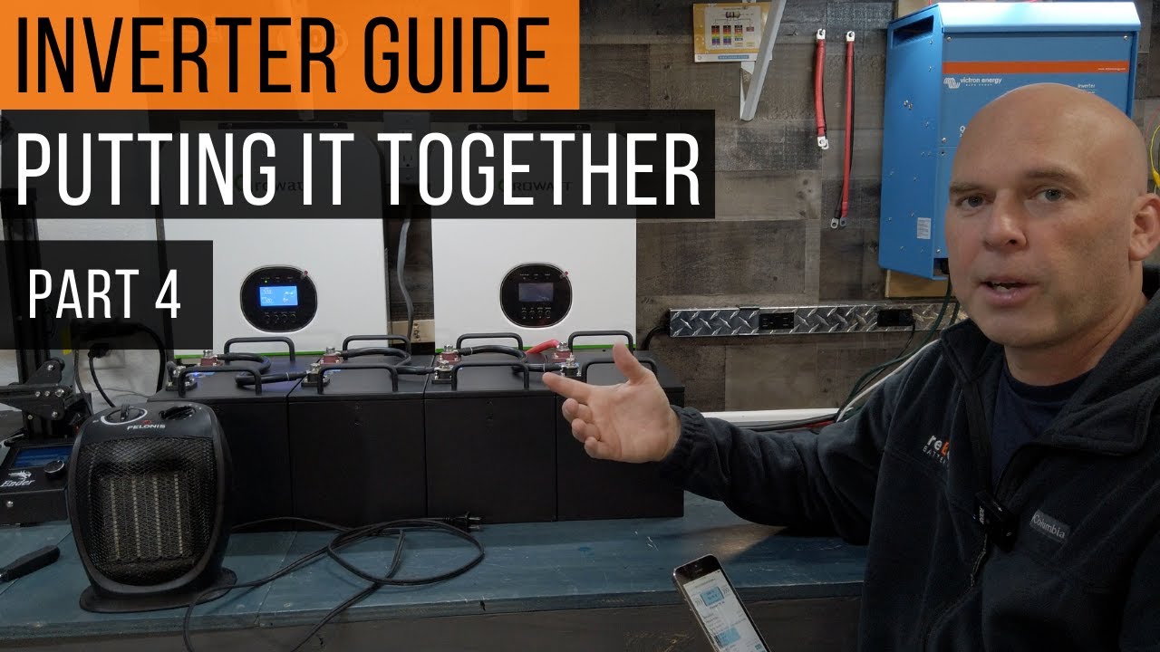 Hooking Up the Inverter (Beginner Friendly) Wire Sizing and Code ...