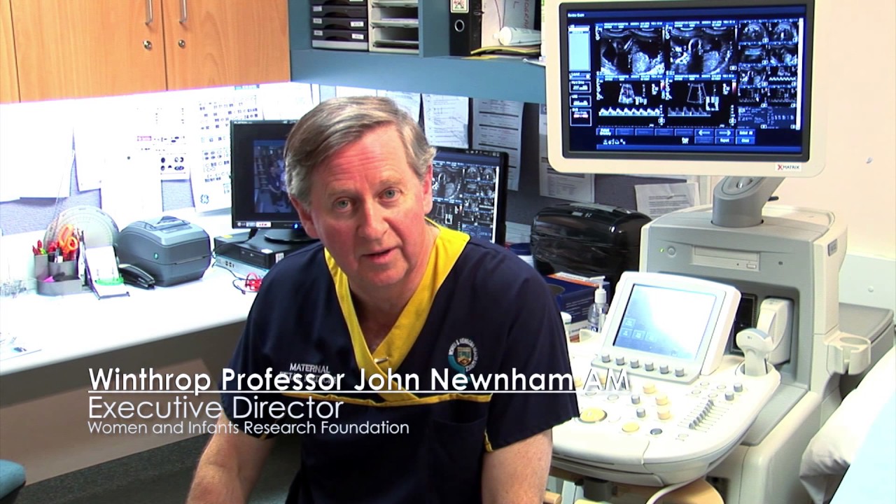Professor John Newnham talks preterm birth - YouTube