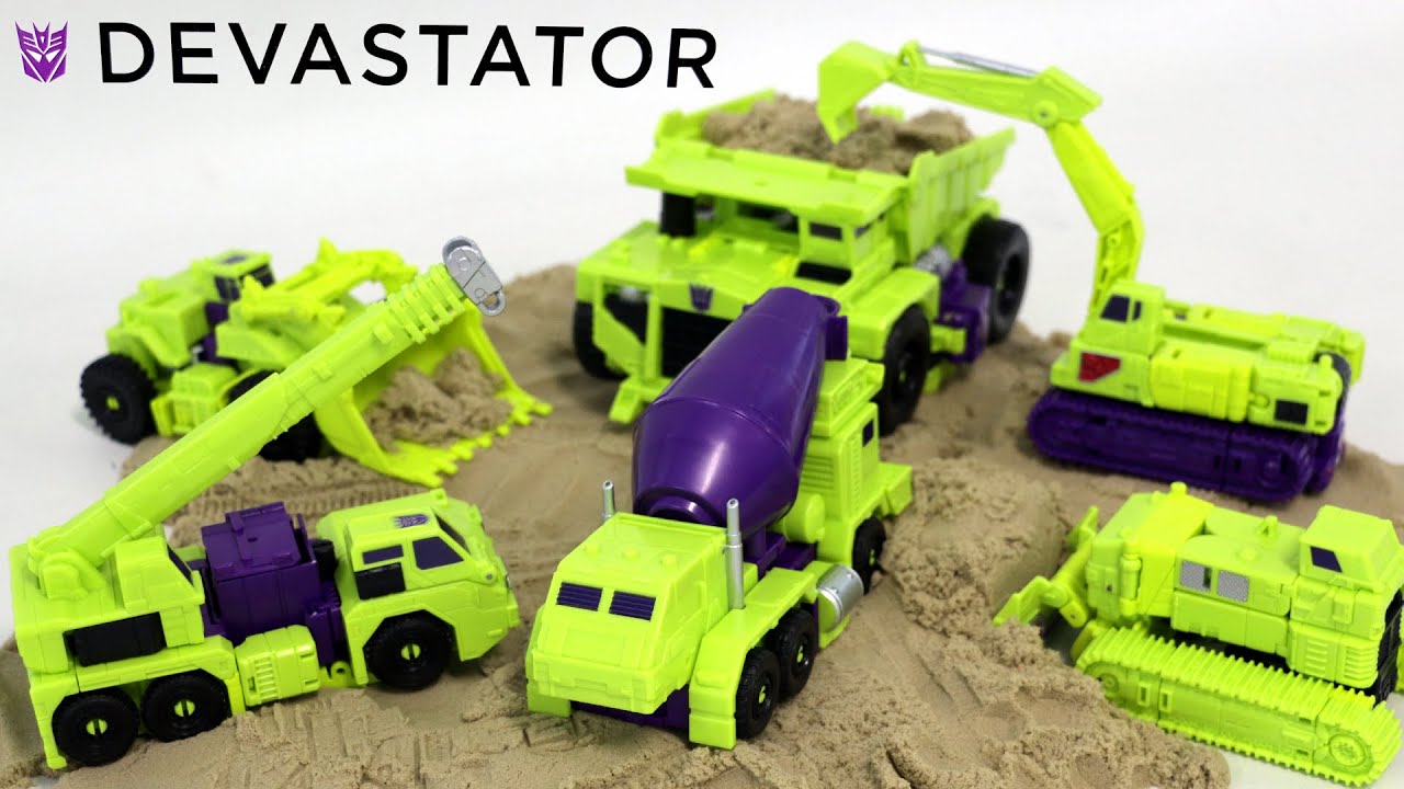 Transformers Combiner Wars Devastator Construction Vehicle Combine ...