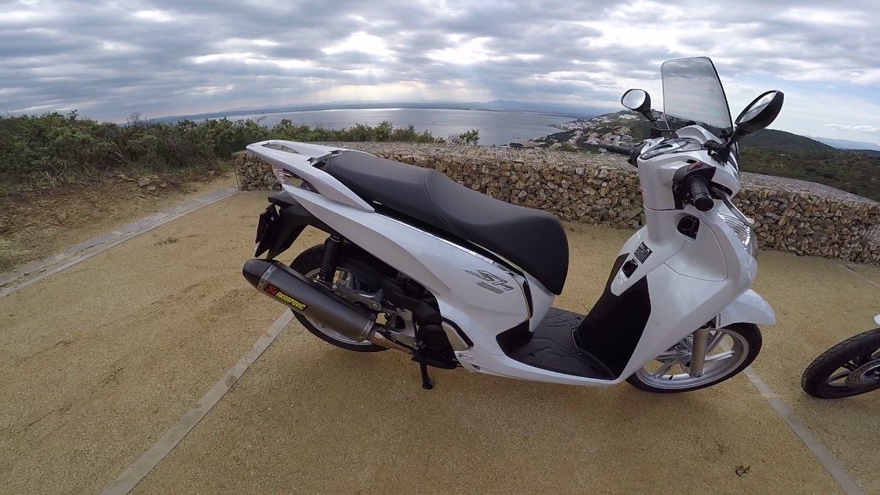 Honda sh 300 sport 2017 - YouTube