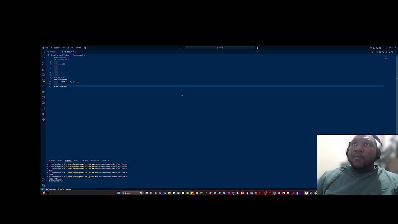 Understanding Functions in Python | Test Lead Bootcamp - YouTube