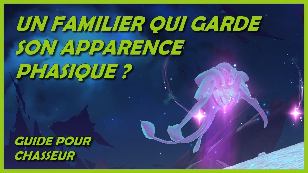 GUIDE FAMILIER CHASSEUR : COMMENT OBTENIR 2 FAMILIERS AVEC UNE ...