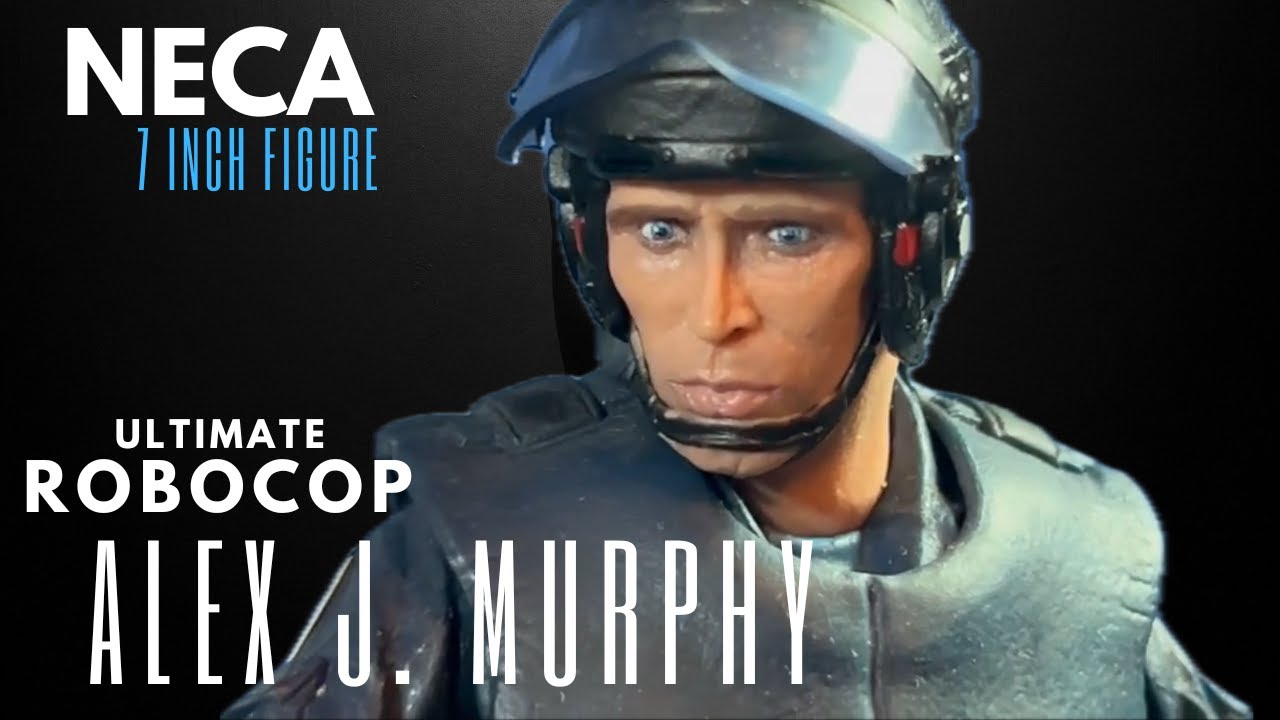 NECA Robocop Ultimate Murphy Action Figure Review - YouTube