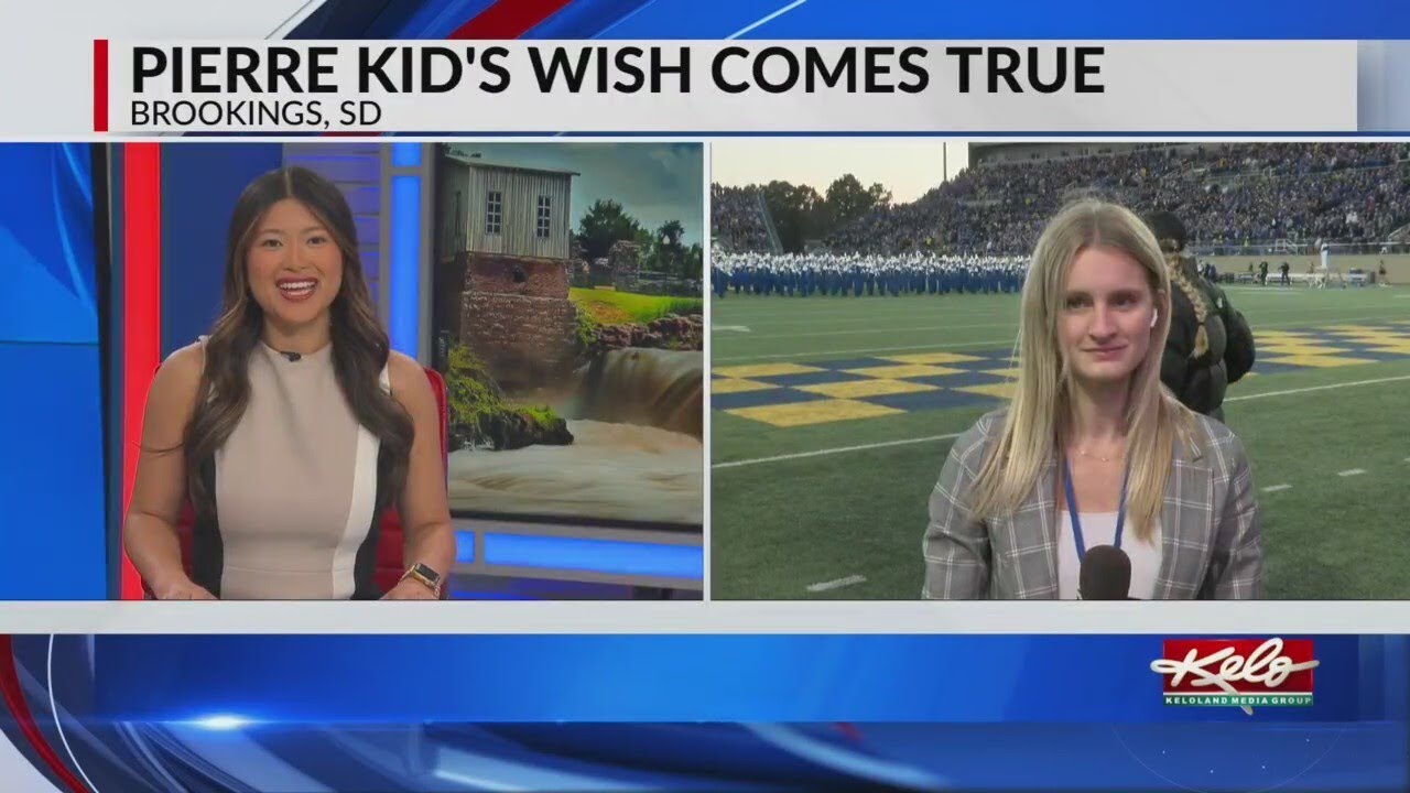 Make-A-Wish makes dream a reality for Pierre child - YouTube