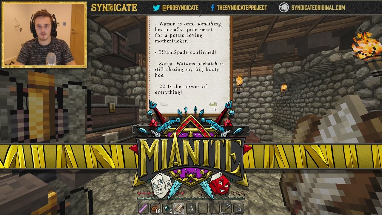 Minecraft: Mianite - Sherlock Syndicate - Cracking Sparklez Vault Code ...