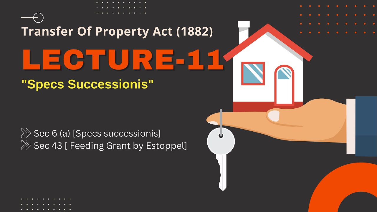 TOPA || Specs successions || Sec 6 (a) || Sec. 43 - YouTube