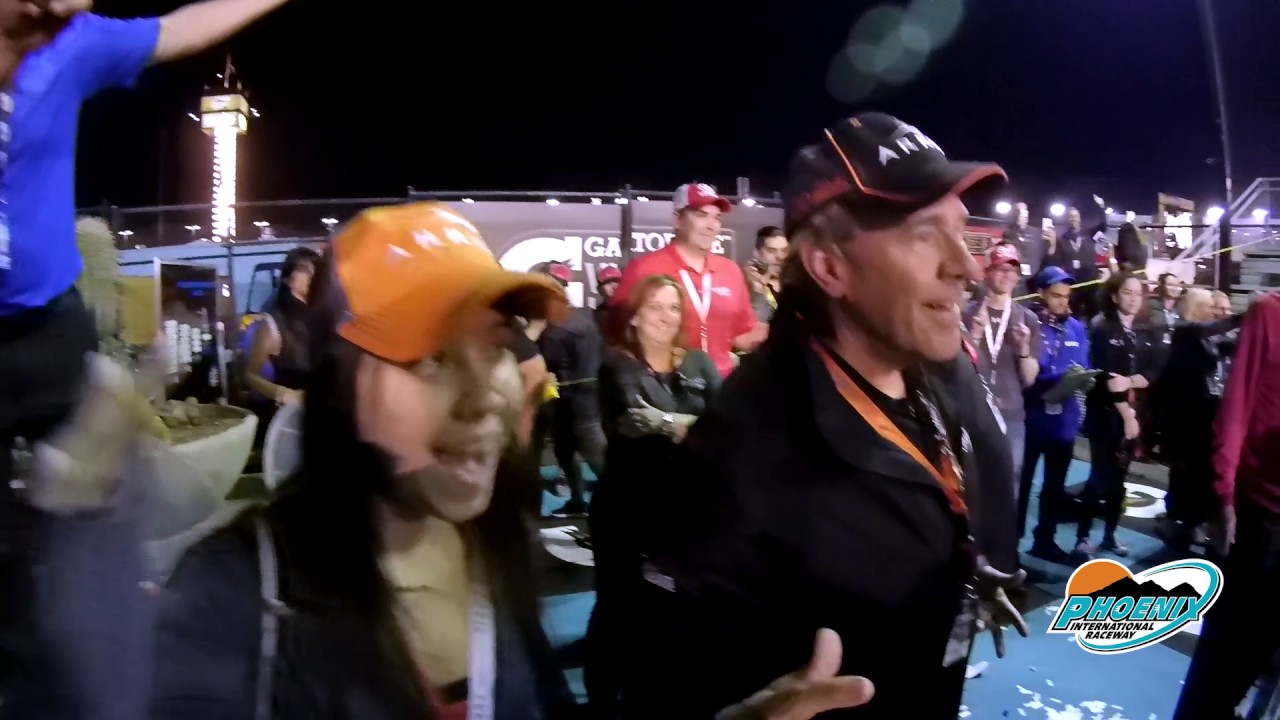 #MannequinChallenge in Victory Lane at Phoenix Raceway - YouTube