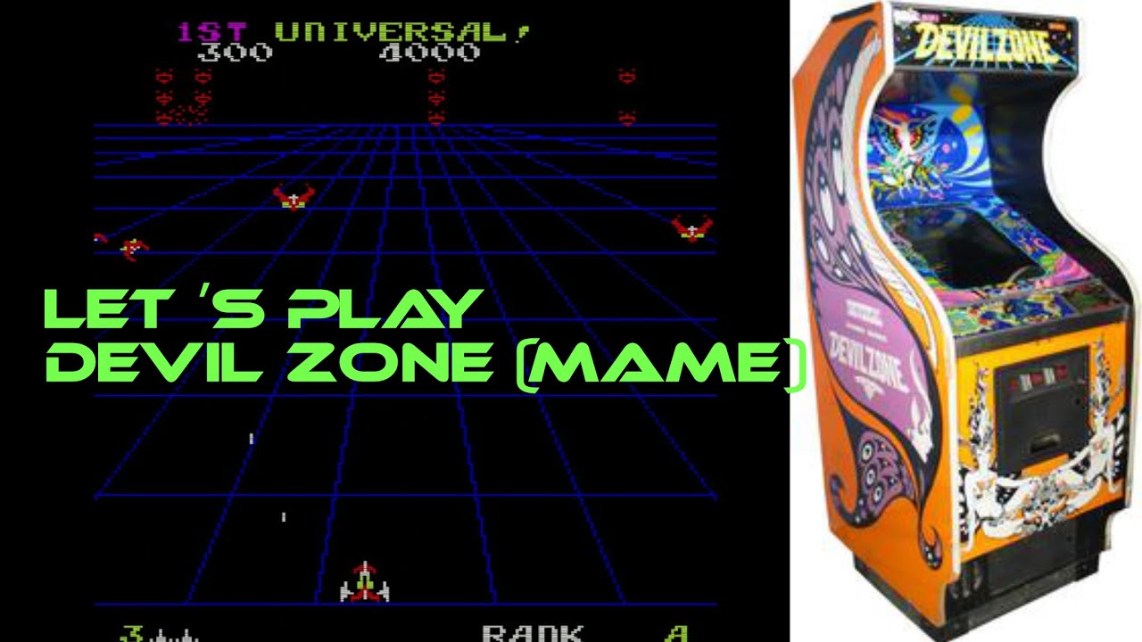 Let´s Play Devil Zone (MAME) - Etwas hektisch und nicht so mein Ding ...