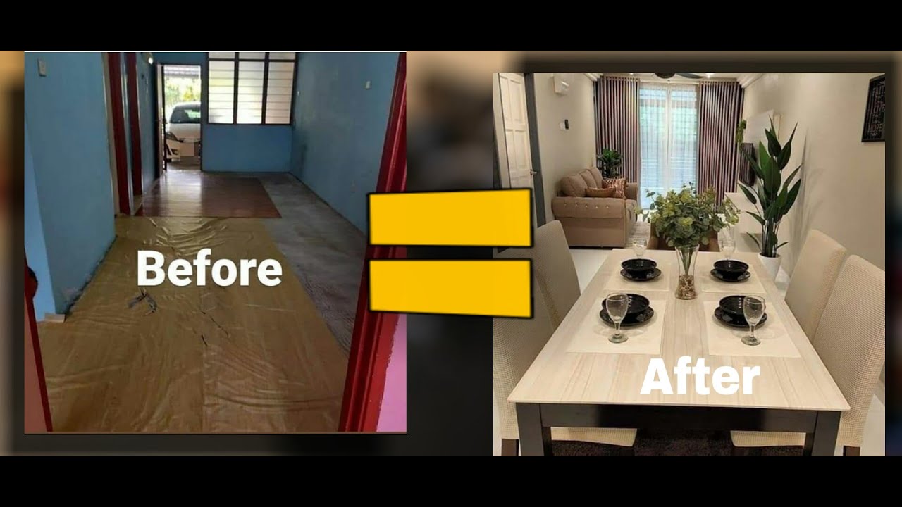 KUMPULAN BEFORE AFTER DESAIN RENOVASI RUMAH ~ JADI KEREN - YouTube