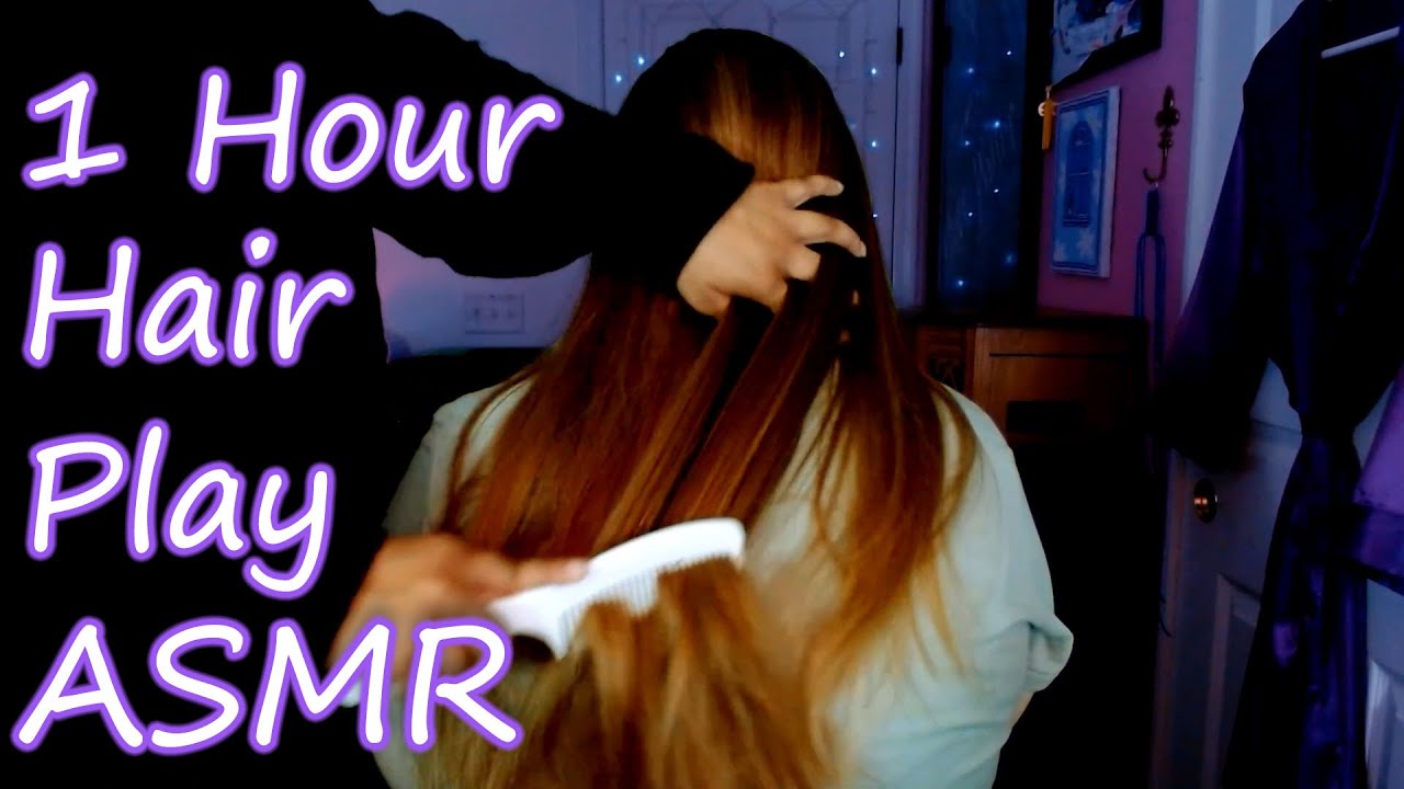 ASMR | A Friend Plays With My Hair (No Talking) - YouTube
