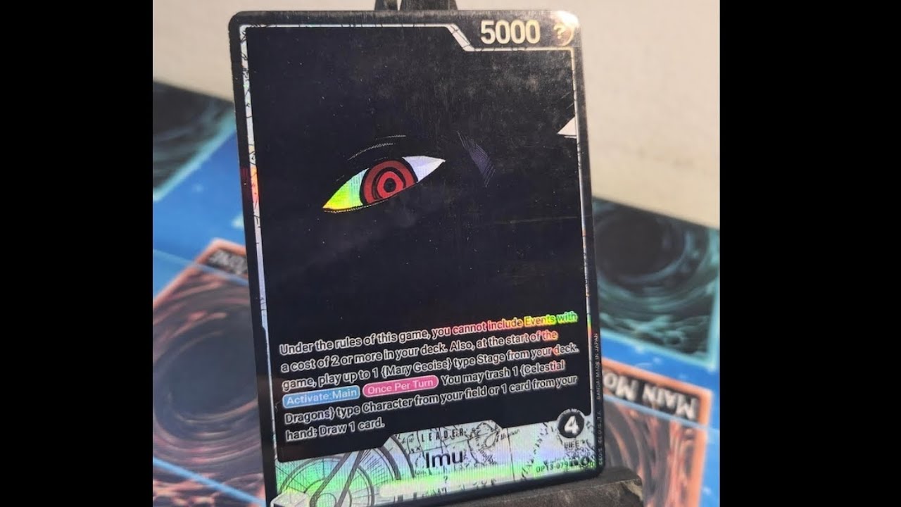GUIA DEFINITIVA IMU OP13 |One Piece Card Game| - YouTube