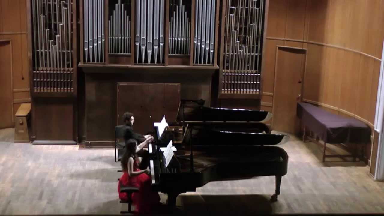 Lecuona- Malaguena for two pianos (Desislava Bobrina and Armen ...