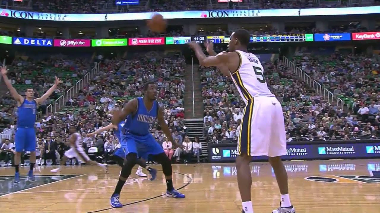 Bryce Cotton Dunk Of the Season ,Left Hand Dunk Over Two Mavericks ...