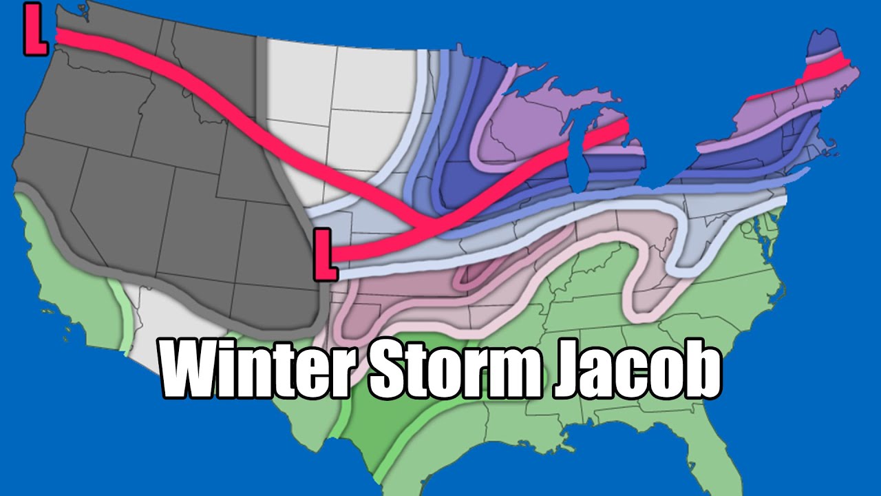 Winter Storm Jacob - YouTube