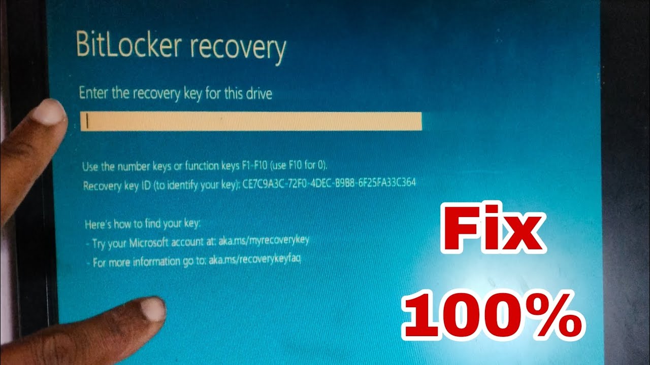 How to Fix Bitlocker Recovery Key Problem Without Password in Windows ...